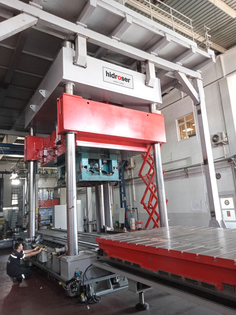 Composite Presses - Hidroser Hidrolik Presler